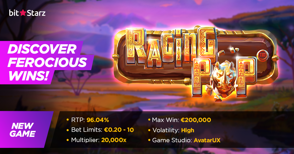 Walk on the Wild Side in RagingPop Slot