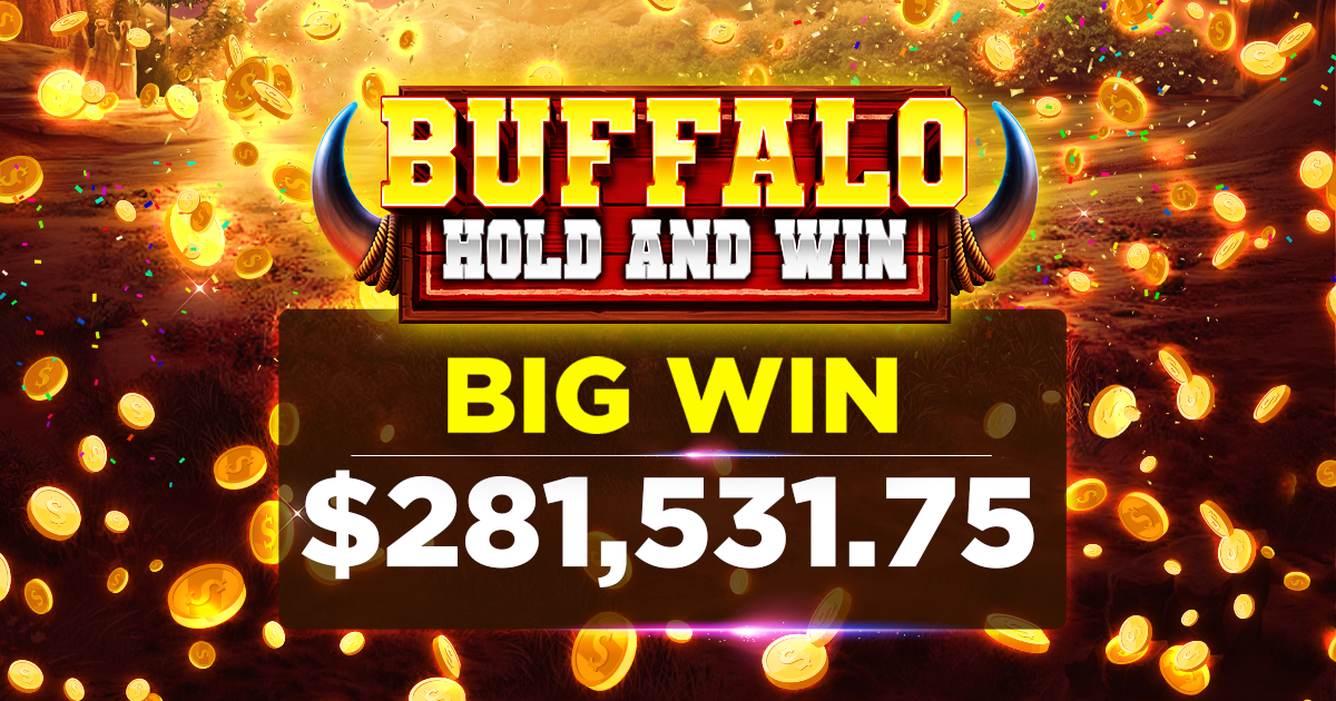 $281,531.75 BIG WIN: It Seems Buffalo are Big Win Beasts!