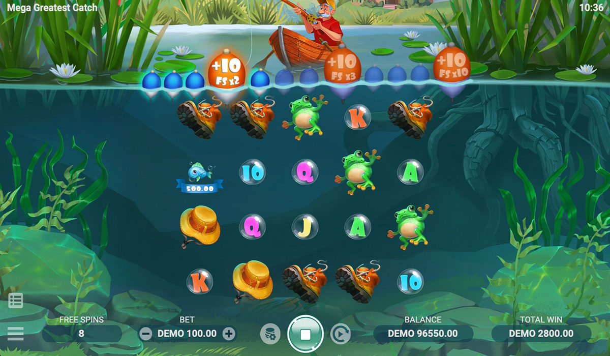 Go Fishing for Wins in Mega Greatest Catch Slot