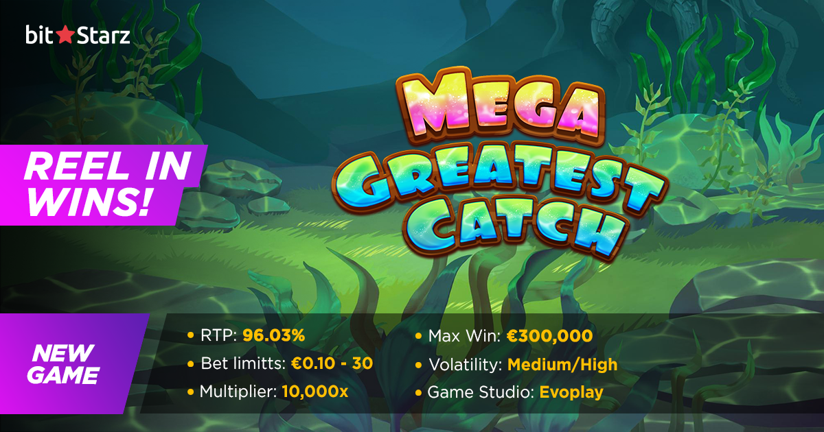 Go Fishing for Wins in Mega Greatest Catch Slot