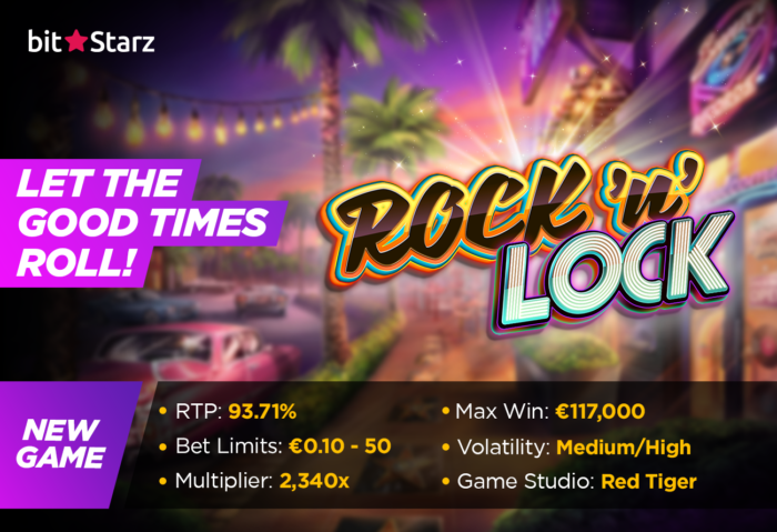 Play for Platinum Wins in Rock ‘N’ Lock Slot!