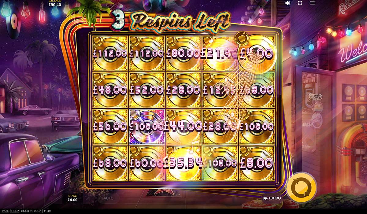 Play for Platinum Wins in Rock ‘N’ Lock Slot!