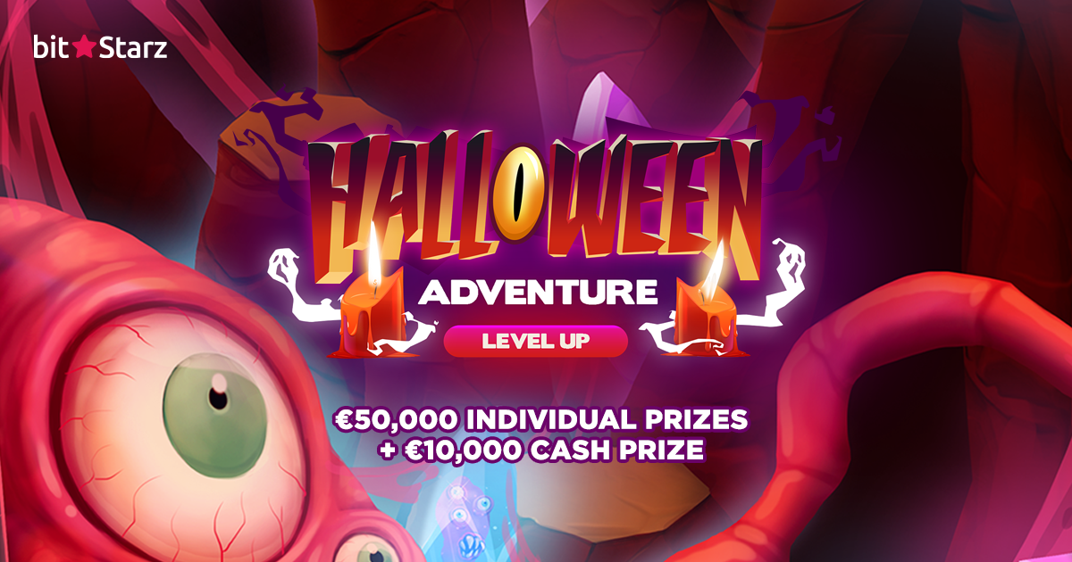 Win €10,000 in Our Halloween Adventure – Level Up Spook Fest!
