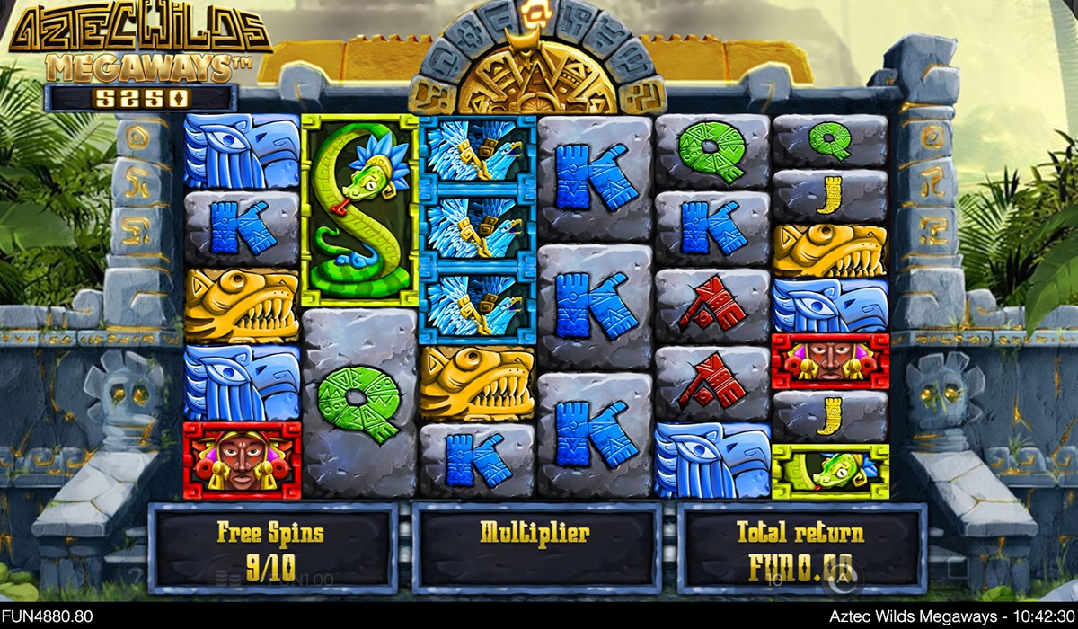 A Forgotten City of Wins Awaits in Aztec Wilds Megaways Slot