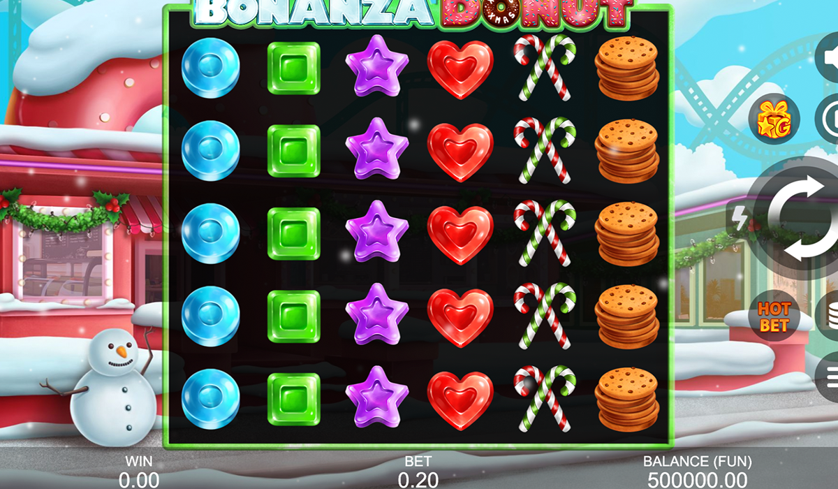 Celebrate Christmas with Bonanza Donut Xmas Slot