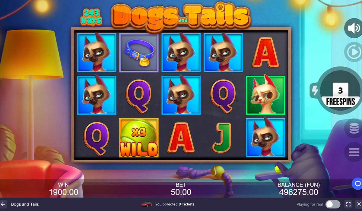 All Money Hungry Hounds Need To Try Dogs and Tails Slot!