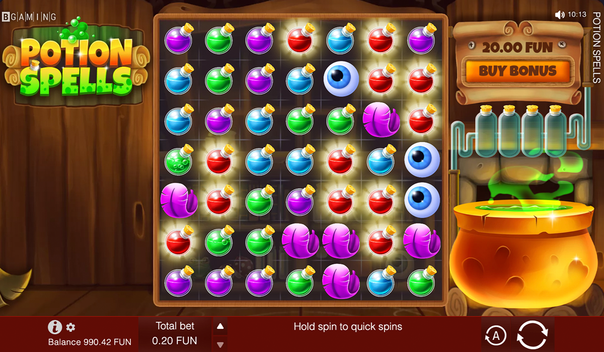 Brew Big Wins in Potion Spells Slot