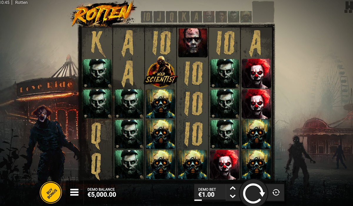 Zombies are Coming for Your Wins in Rotten Slot