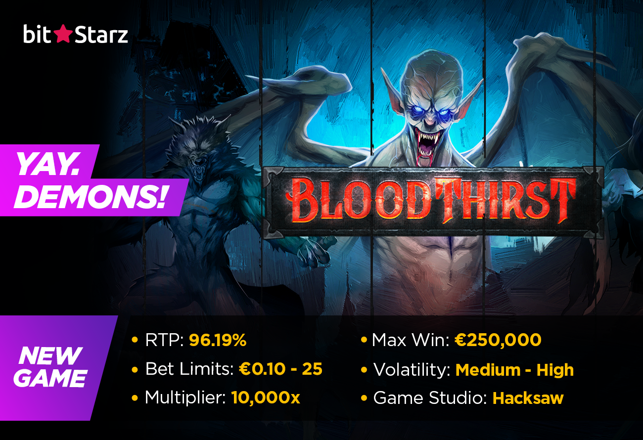 Bloodthirst Slot Will Have You Mashing with Monster Wins!