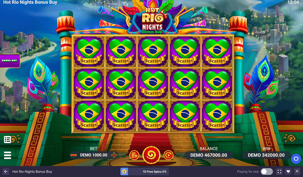 Hot Rio Nights Bonus Buy Slot: You’re Basically in Brazil!