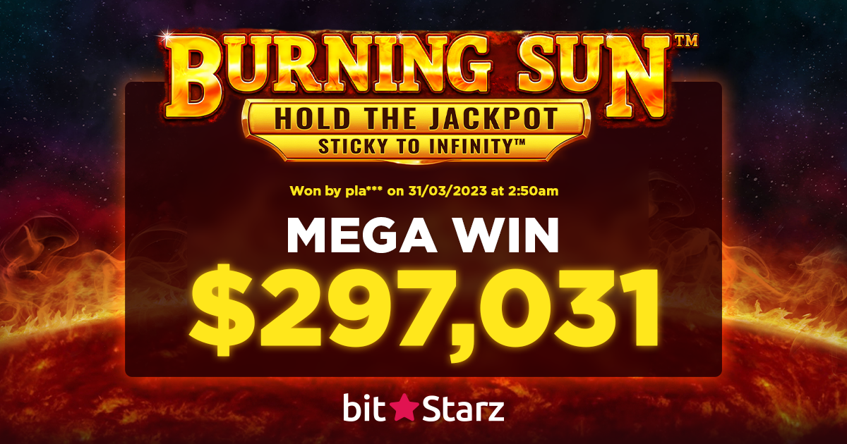$297,031 Mega Win: Someone Just Got Rich on Burning Sun Slot!