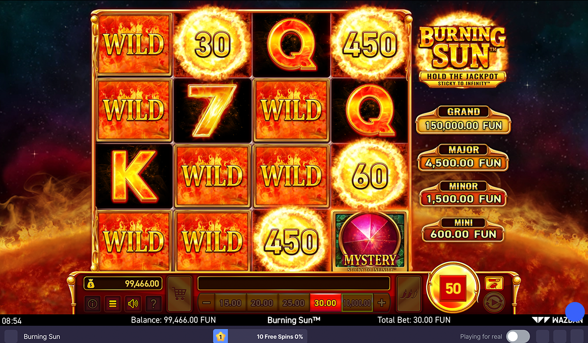 $297,031 Mega Win: Someone Just Got Rich on Burning Sun Slot!