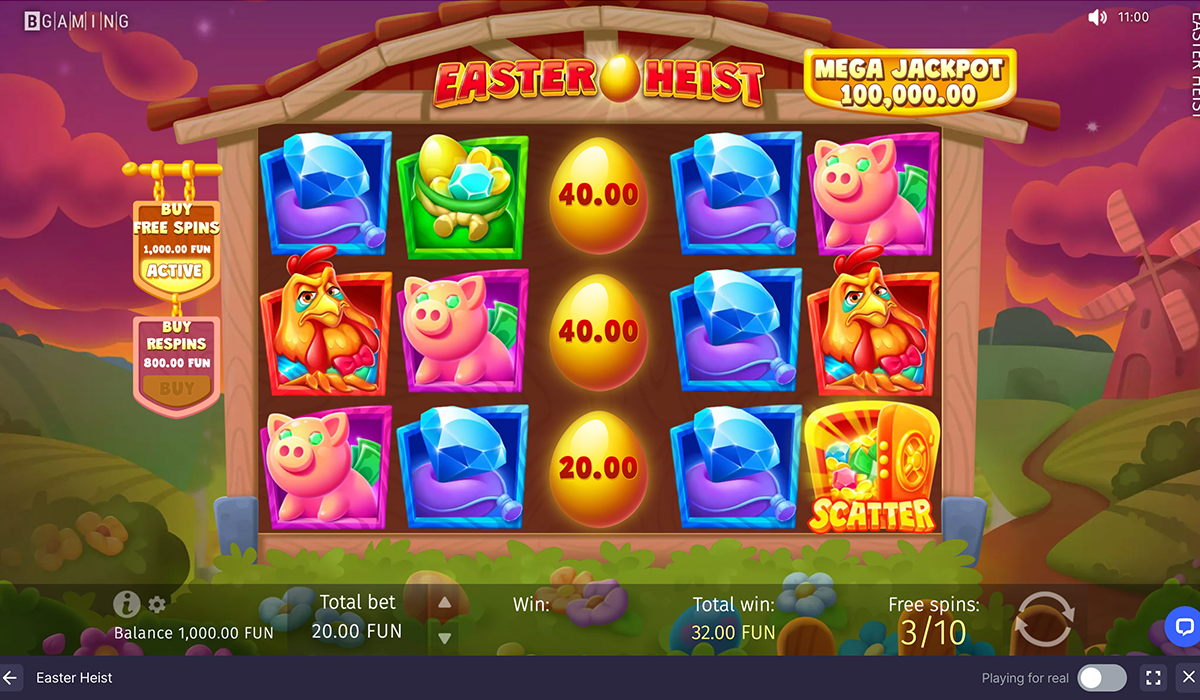 Easter Heist Slot: Where Big Wins Are Yours To Crack.