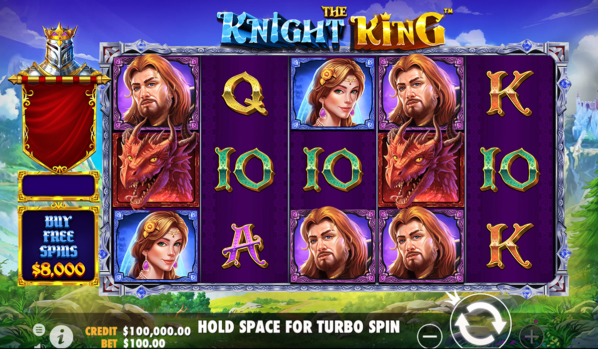 Rule the Knight King Slot for Wins of up to €380,000!