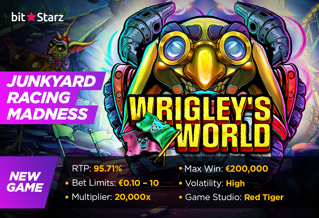 Race to the Finish in Wrigley's World Slot