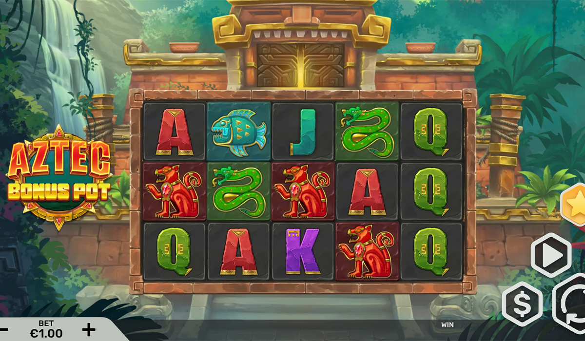 Journey to a Lost Civilization in Aztec Bonus Pot Slot