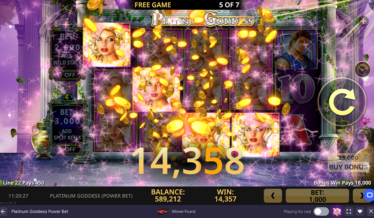 Platinum Goddess Power Bet Slot: The Only Roses You’ll Want!