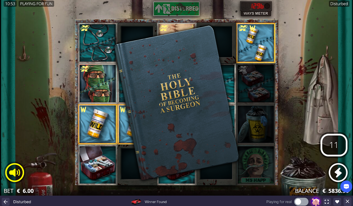 Scrub Up For A Date With Dr. Death in Disturbed Slot!