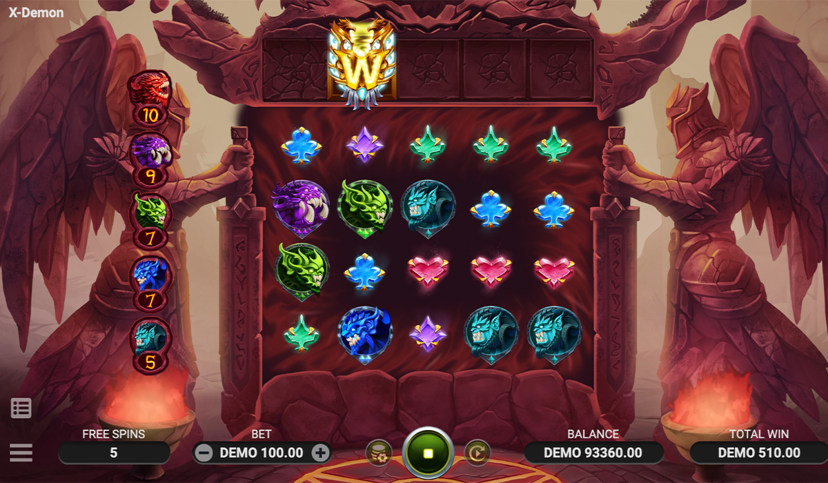 Summon a Portal to Wins in X-Demon Slot