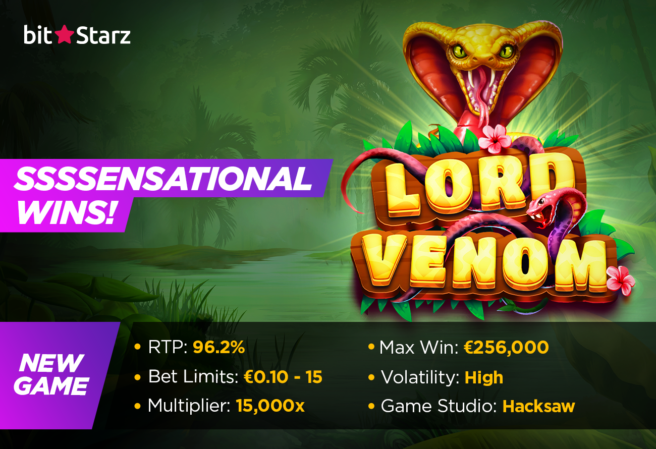 A Jungle of Riches Awaits in Lord Venom Slot