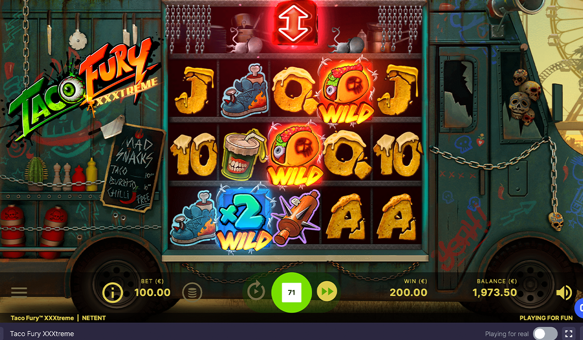 Chef Zombie’s Serving Up Weird Wins in Taco Fury XXXTreme Slot!
