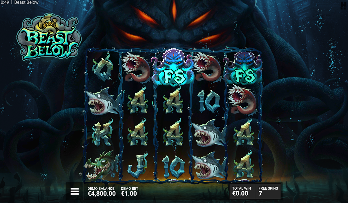 Dive Deep for Golden Wins in Beast Below Slot