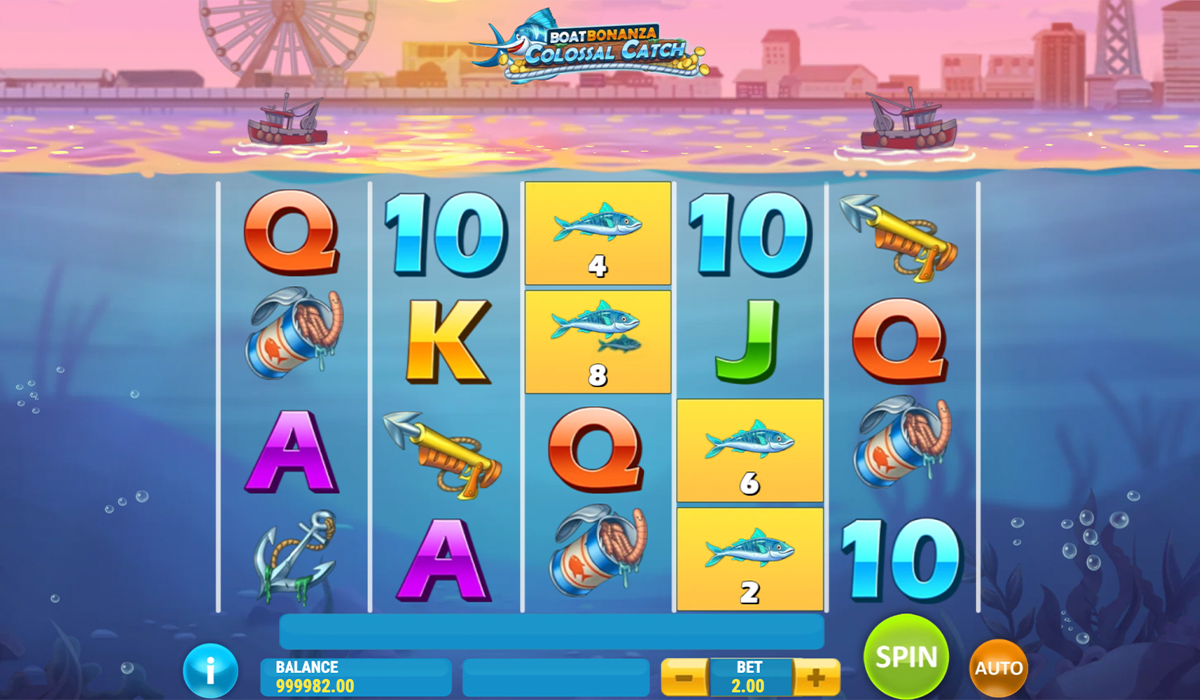 Go Fishing for Wins in Boat Bonanza - Colossal Catch Slot