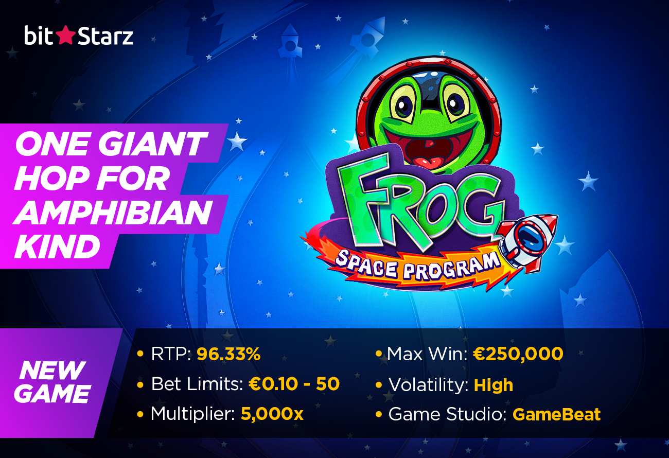 It’s One Small Hop for an Amphibian in Frog Space Program Slot