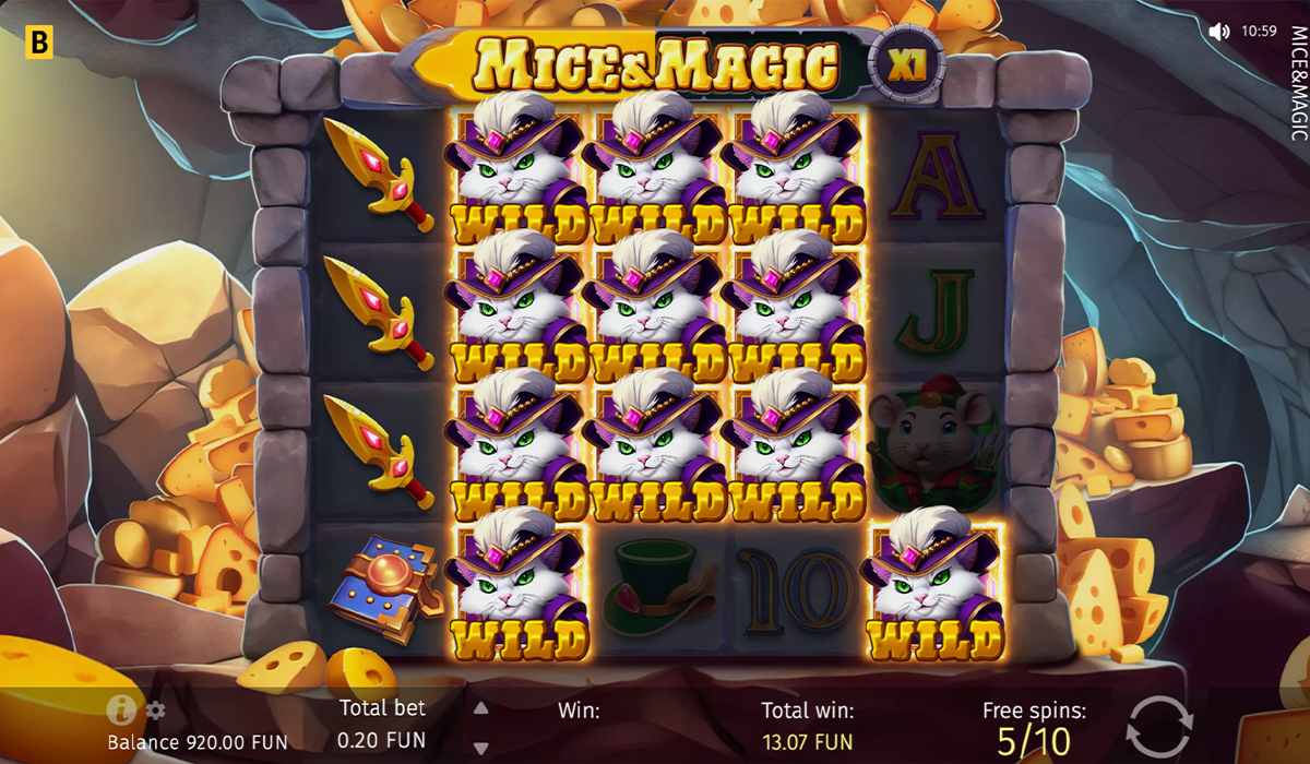 Root for the Little Guy in Mice & Magic Wonder Spin Slot - BitStarz ...