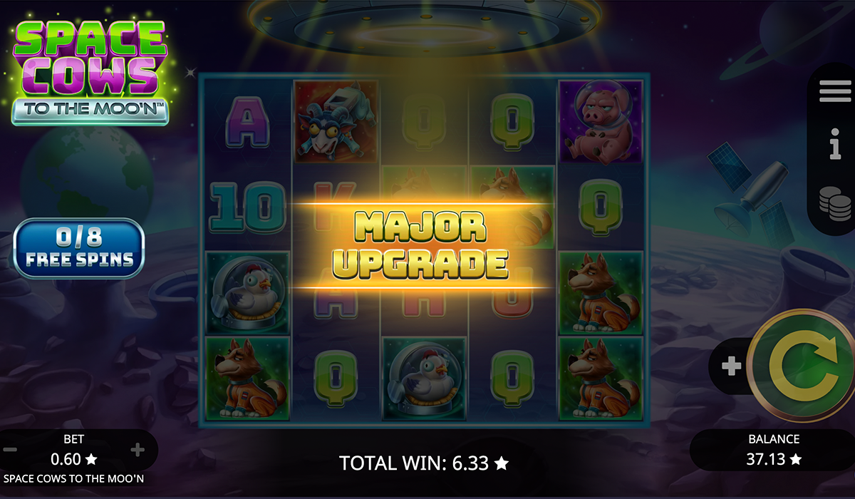 Shake Your Milk-Maker for Moolah in Space Cows to the Moon Slot!