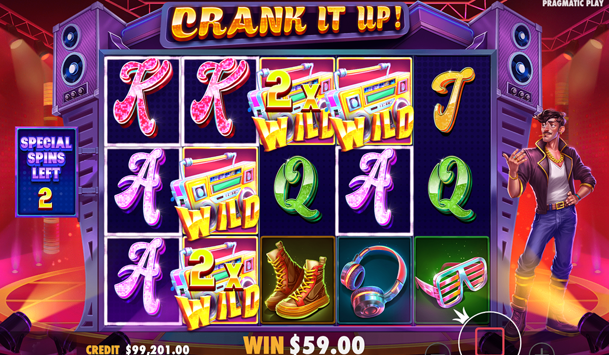 It’s All About the Disco Days in Crank It Up Slot!