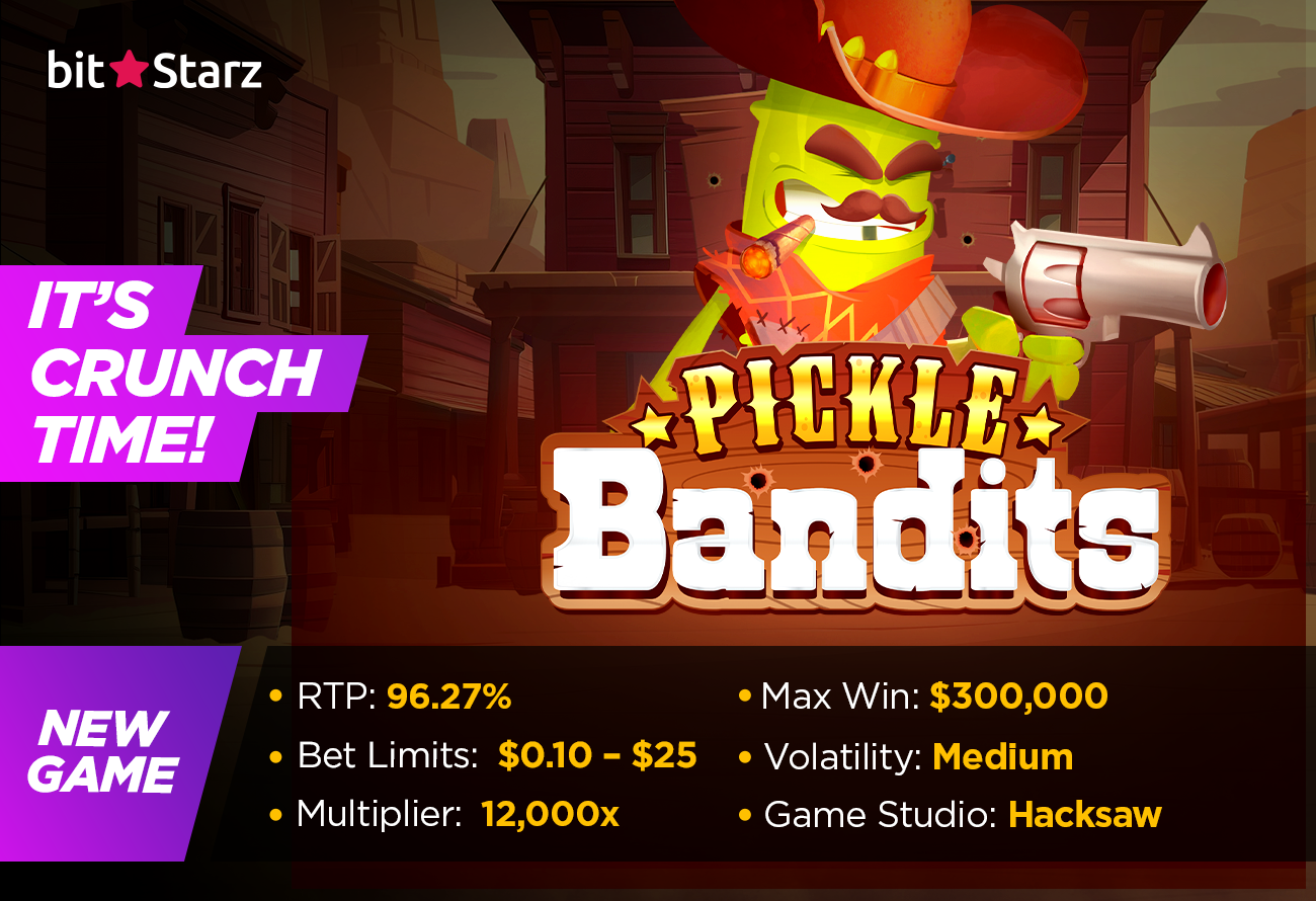You’re in for Wild Wild Wins With Pickle Bandits Slot!