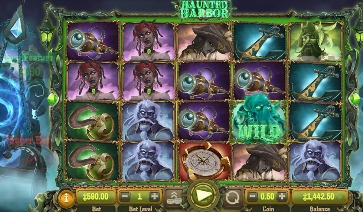 Join the Crew of a Ghost Ship in Haunted Harbor Slot