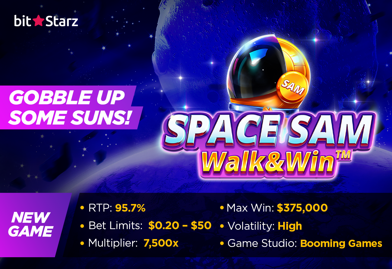 Play Space Sam Walk and Win Slot for Classic Arcade Wins!