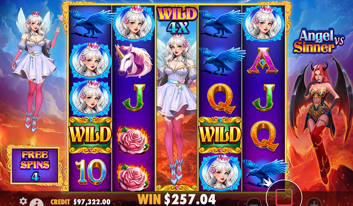 Swap Your Halo for Some Horns in Angel vs Sinner Slot!