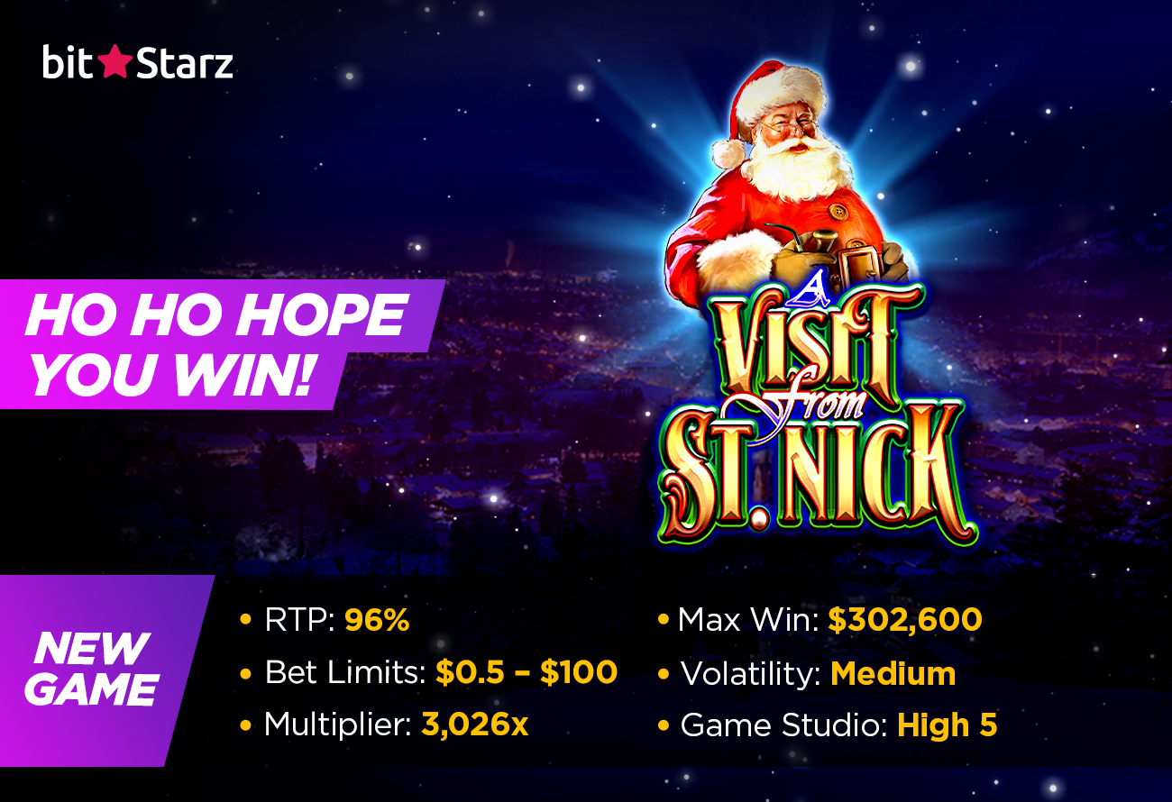 Will You Land On The “Nice” List In A Visit From St. Nick Slot?