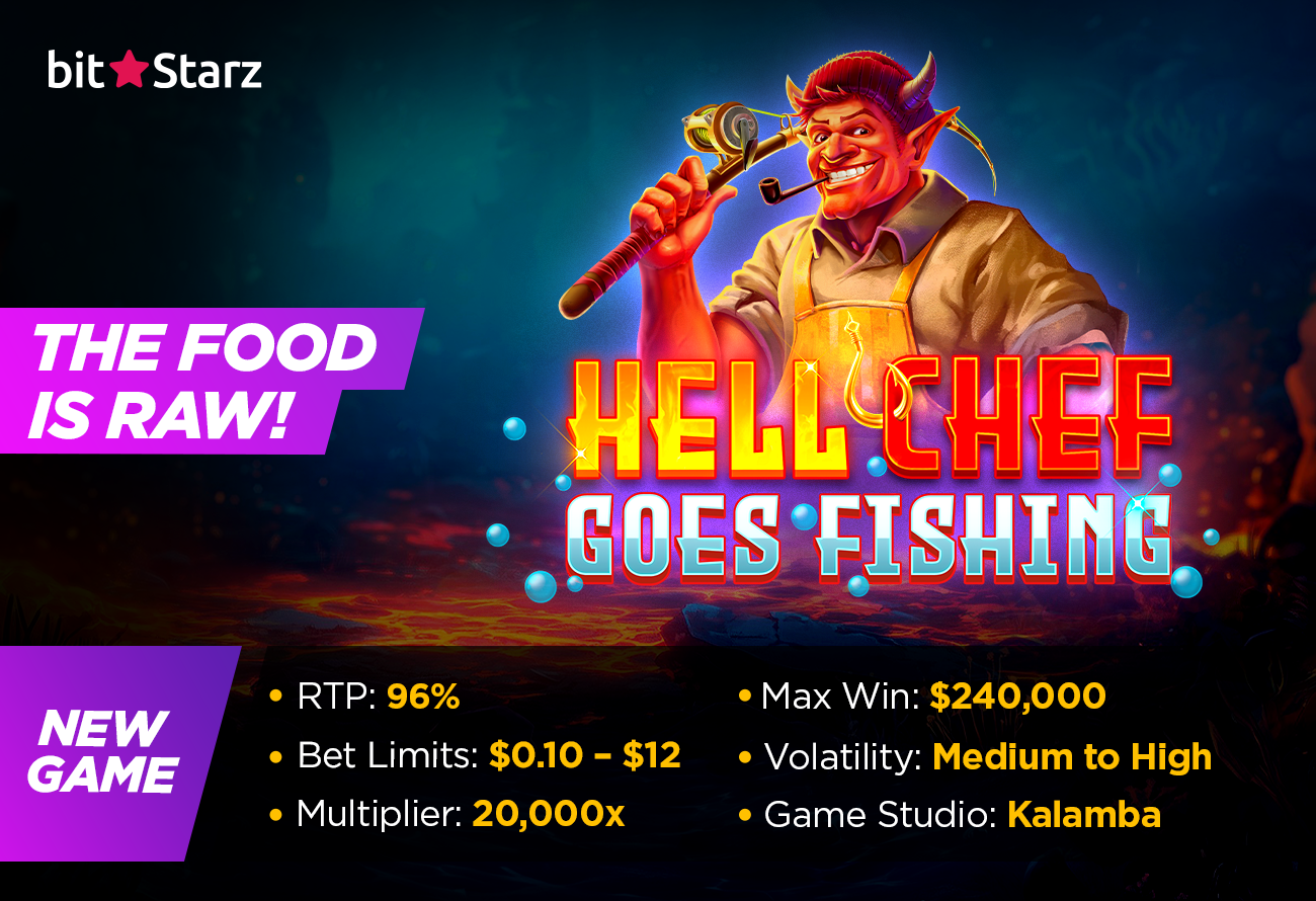 In Hell Chef Goes Fishing Slot - The Fish Scream Back!