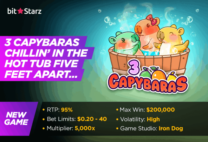 3 Capybaras Slot: The Chillest Potatoes with Legs