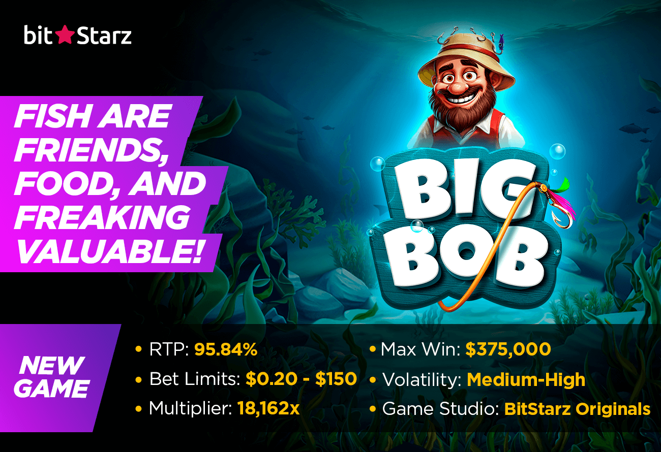 Big Bob Slot – Fish with Egos, Wins with Bite!