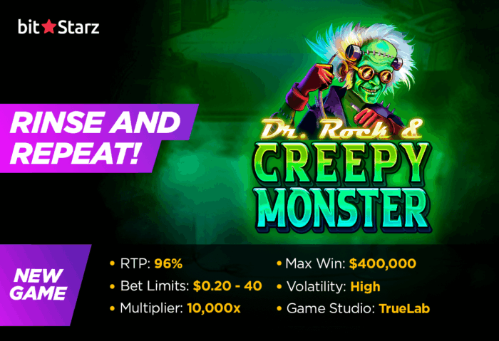 A Spooky Sequel: Dr. Rock & Creepy Monster Slot