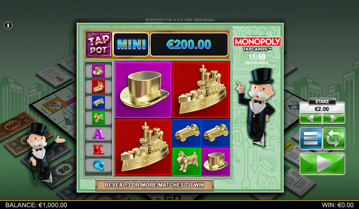Two New Monopoly Games Just Hit the Casino Floor